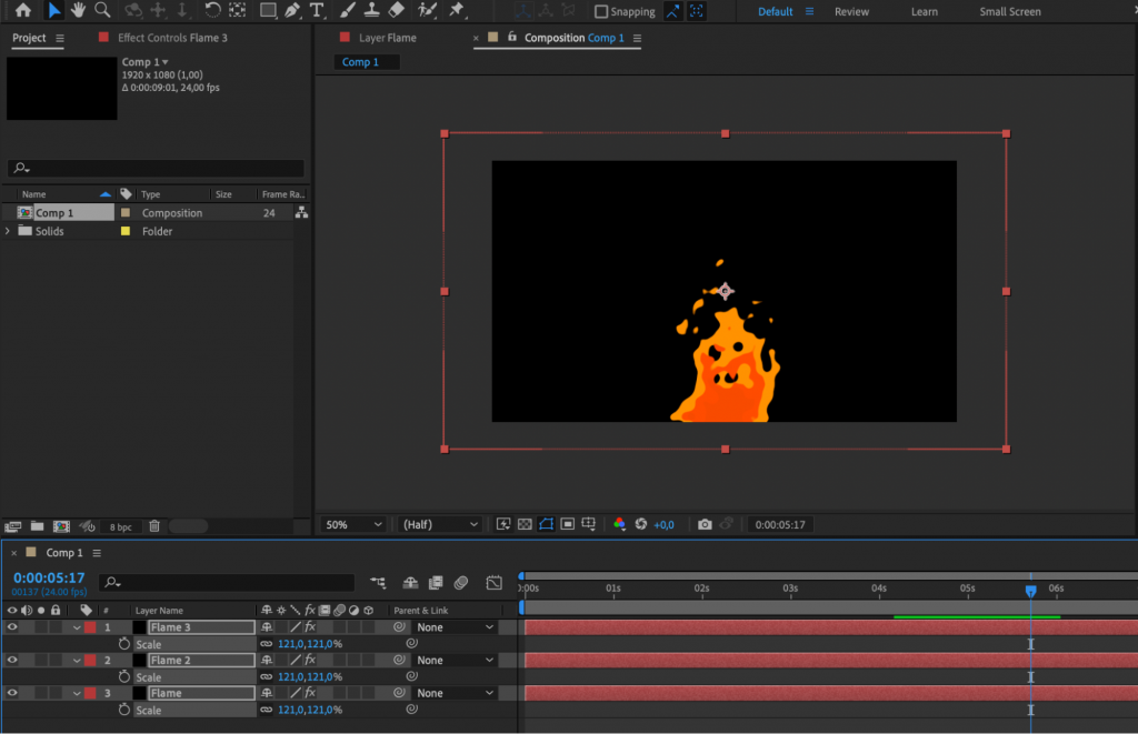 How to Create Fire in After Effects CS6 | aejuice.com