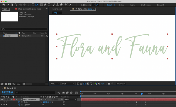 How to Fade Out Text in After Effects | aejuice.com