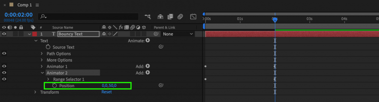 How to Make Text Bounce in After Effects | aejuice.com