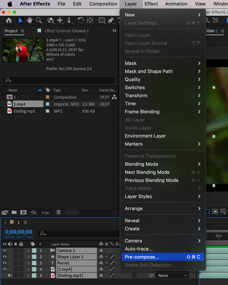 How to Merge Layers in After Effects | aejuice.com