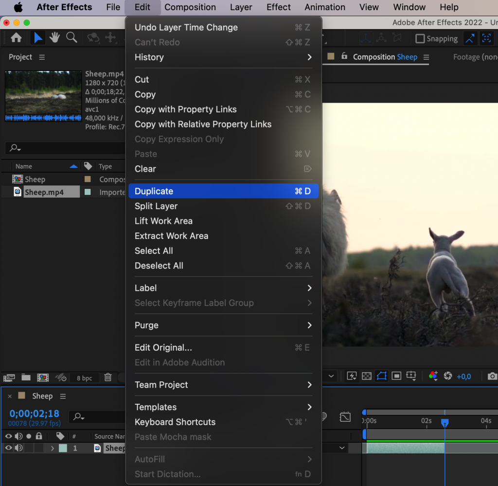 How to Play A Video Backwards in After Effects | aejuice.com