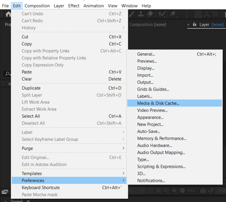 How to Clear Cache in After Effects | aejuice.com