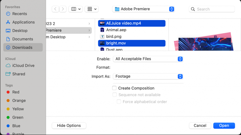 How to add a transition in After Effects | aejuice.com