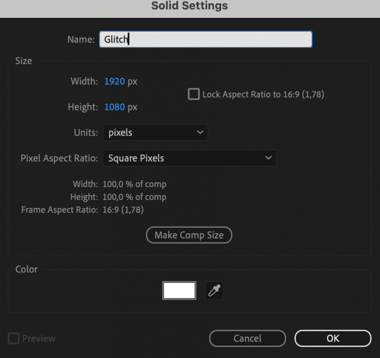 How to create glitch effect in After Effects | aejuice.com