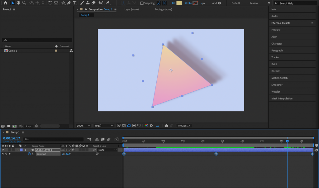 How to Make Triangle in After Effects | aejuice.com
