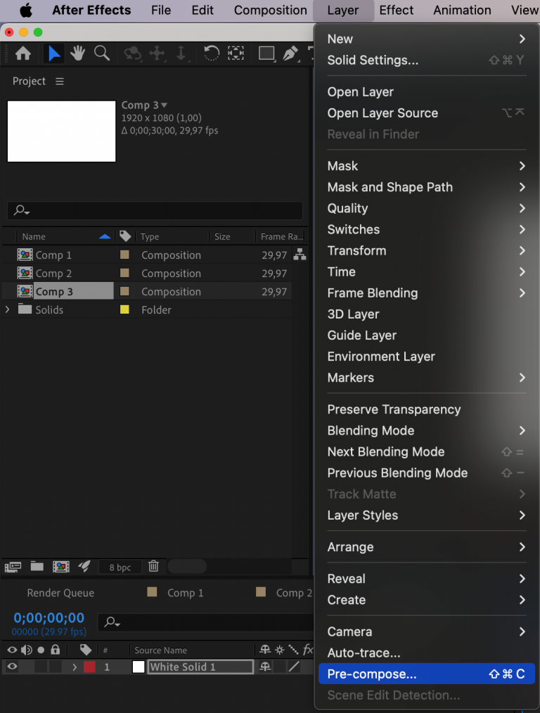 How to create animated background in After Effects | aejuice.com