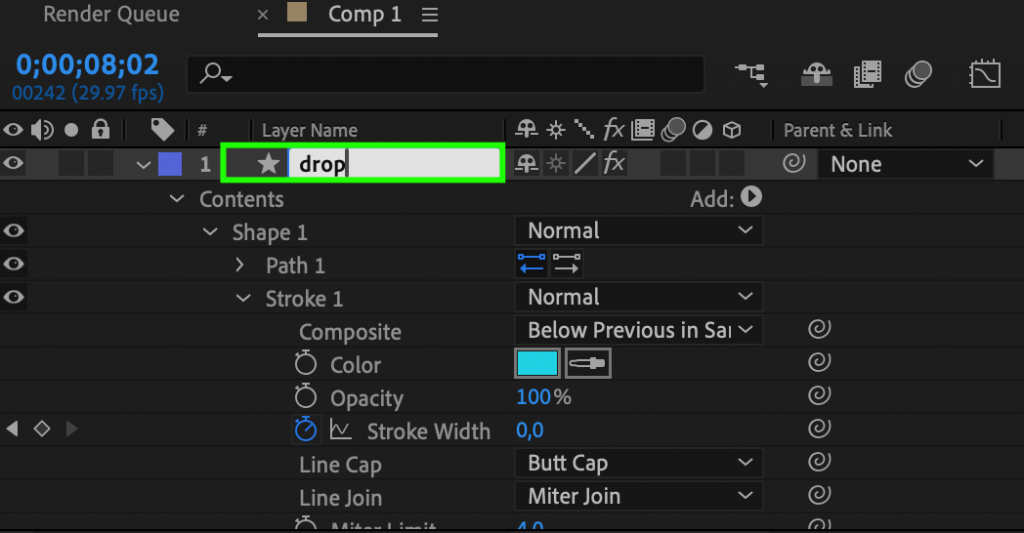 How to create Water Splash in After Effects | aejuice.com