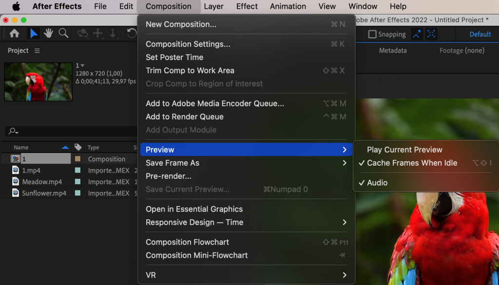 How to Preview Projects After Effects | aejuice.com