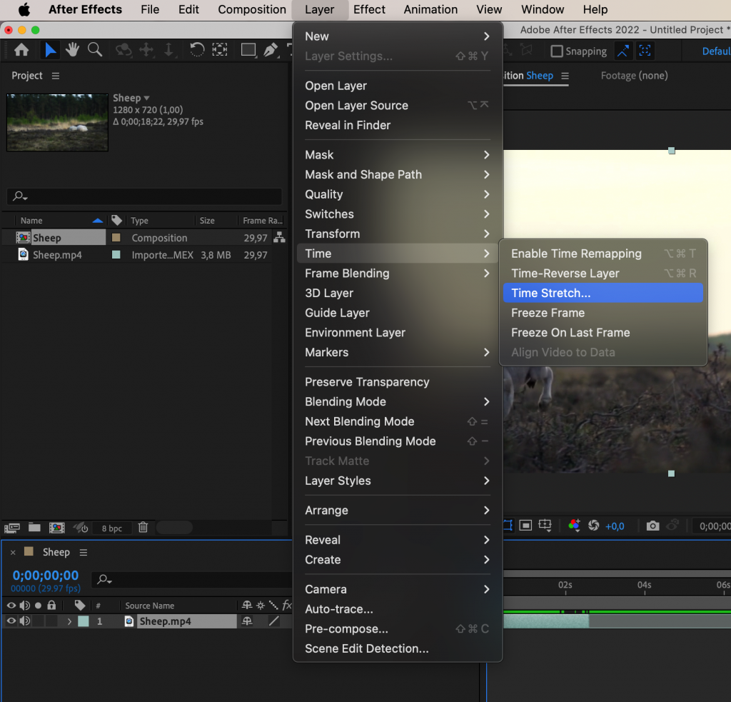 How to Stretch Time in After Effects | aejuice.com