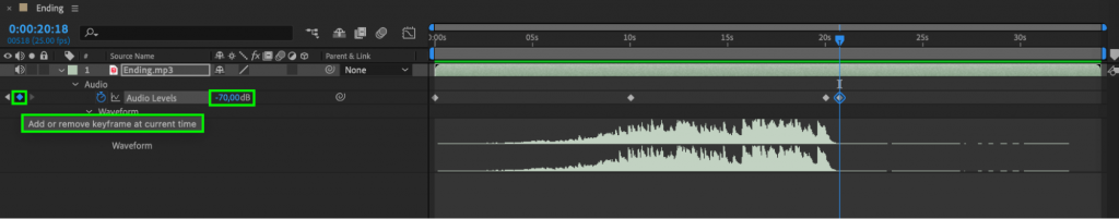 How to Crop Audio in After Effects | aejuice.com