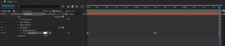 How to Make Text Change Color in After Effects | aejuice.com