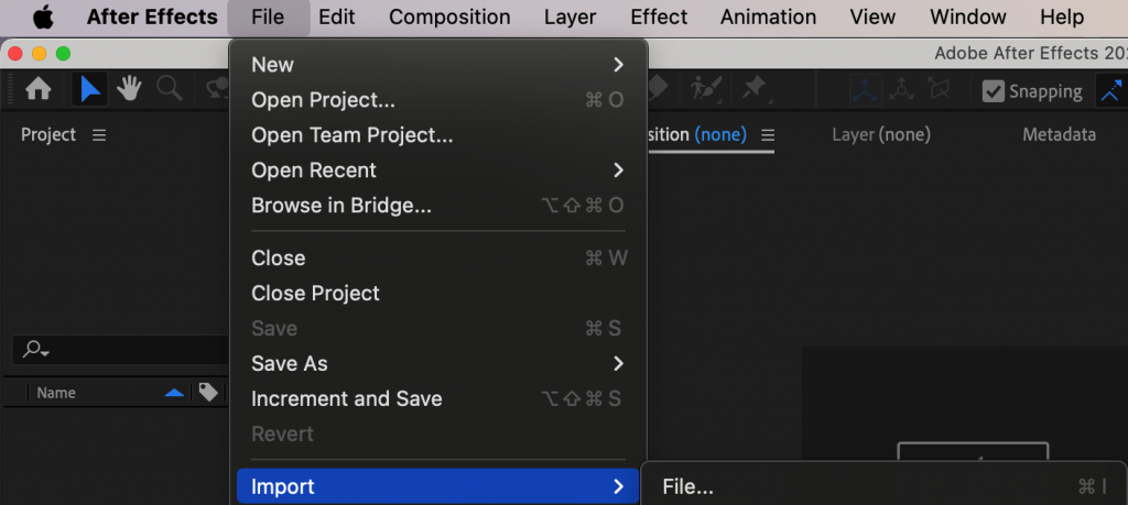 How to Put a Video on After Effects | aejuice.com