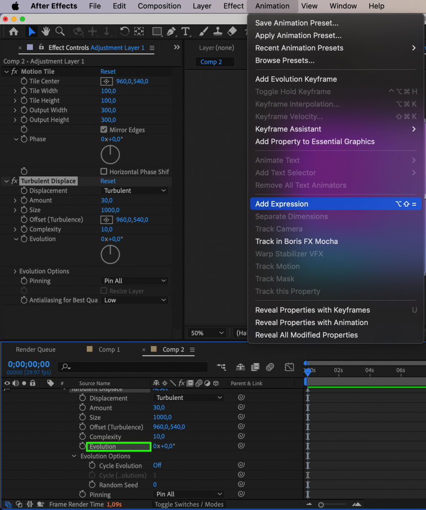 How to create animated background in After Effects | aejuice.com