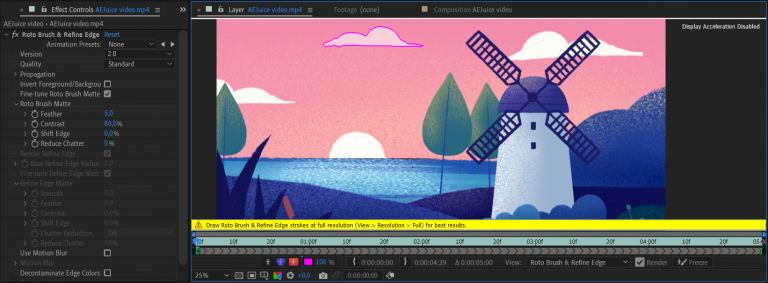 How to delete background in After Effects | aejuice.com