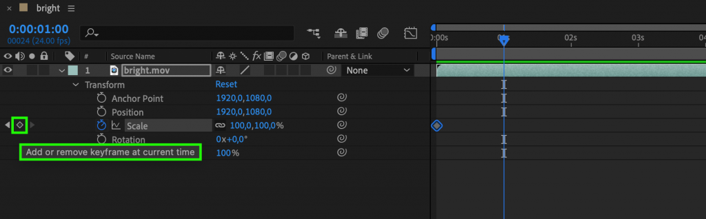 How to Hold Keyframe in After Effects | aejuice.com
