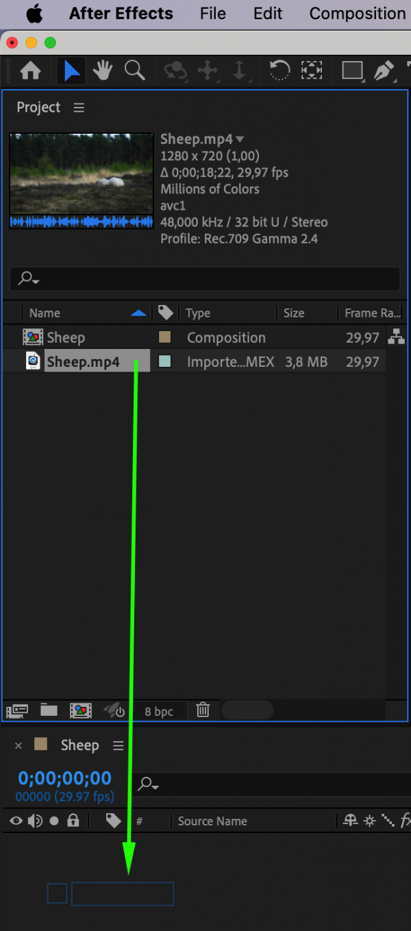 How to Play A Video Backwards in After Effects | aejuice.com