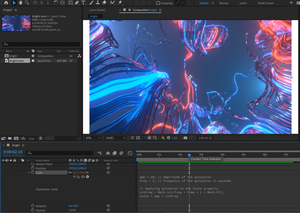 How to Add an Expression in After Effects | aejuice.com