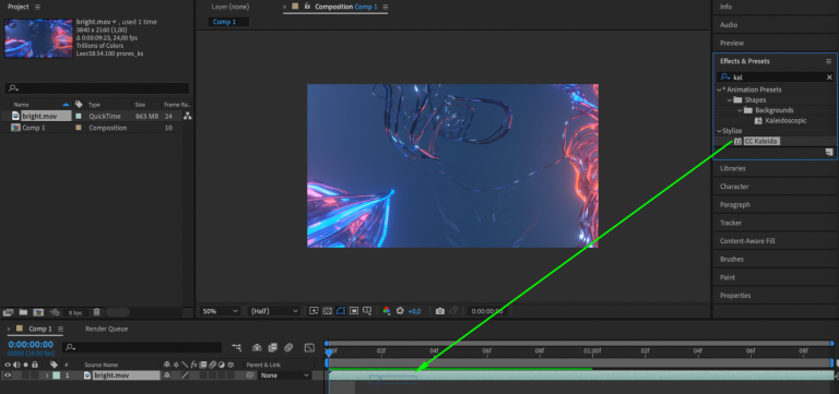 How to Add Effects to Videos in After Effects | aejuice.com