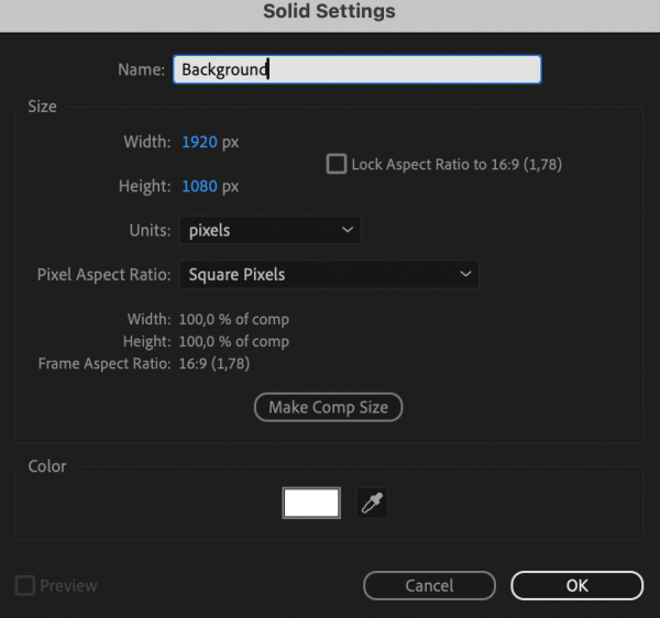 How to create animated background in After Effects | aejuice.com