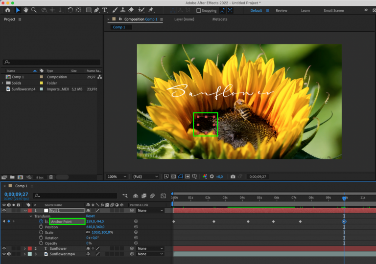 How to Use Anchor Point in After Effects | aejuice.com