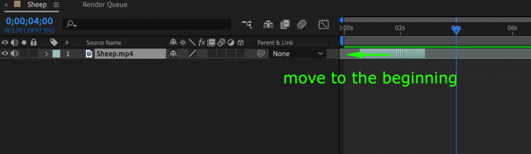 How to Delete Part of a Clip in After Effects | aejuice.com