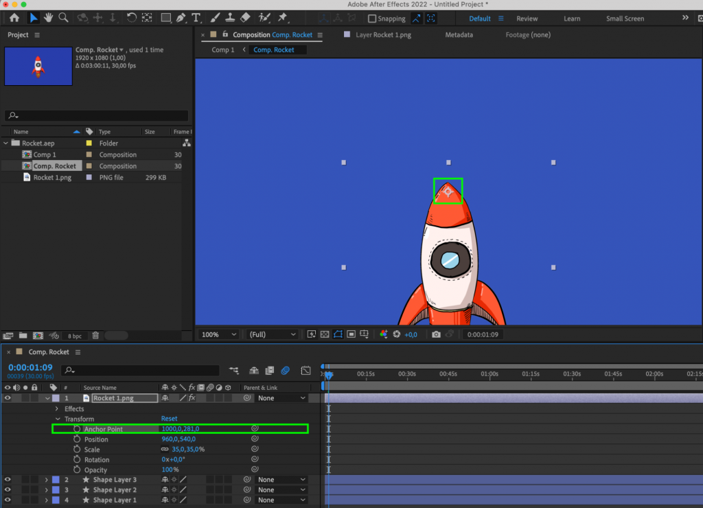How to Add an Anchor Point in After Effects | aejuice.com