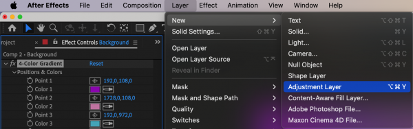 How to create animated background in After Effects | aejuice.com