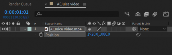 How to add keyframe in After Effects shortcut | aejuice.com