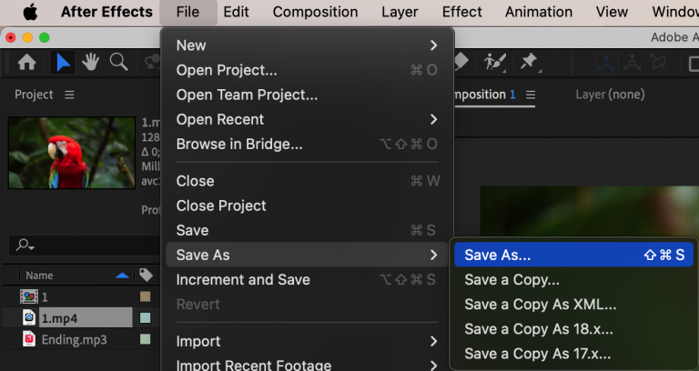 How to Save Adobe After Effects Video | aejuice.com