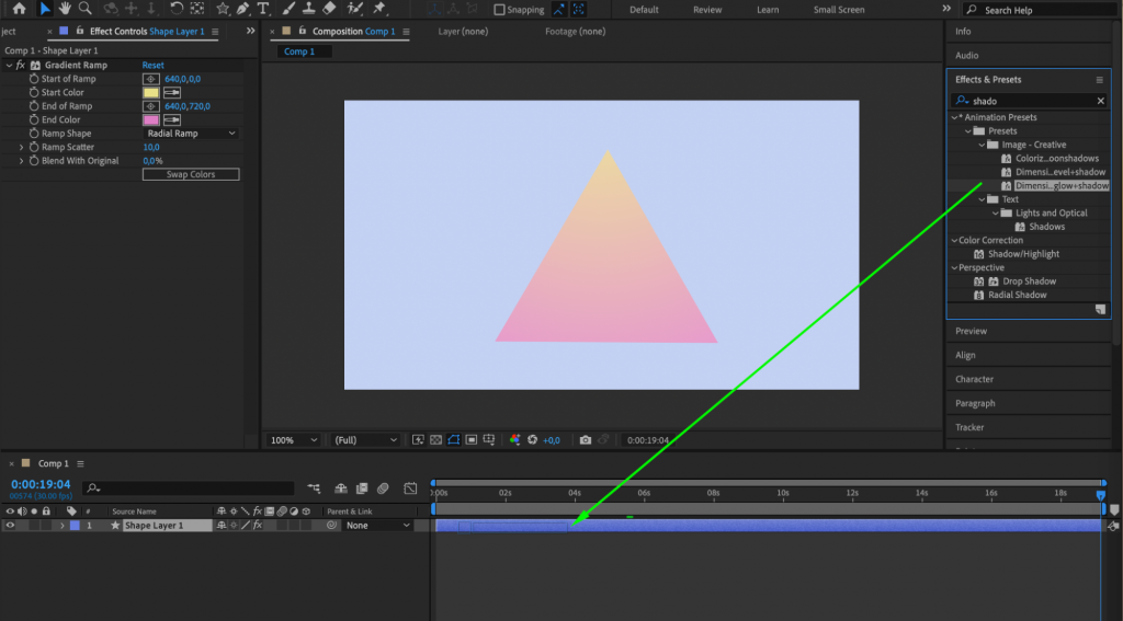 How to Make Triangle in After Effects | aejuice.com