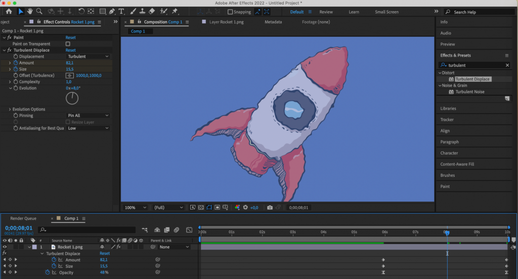 How to Make an Object Fade in After Effects - AEJuice