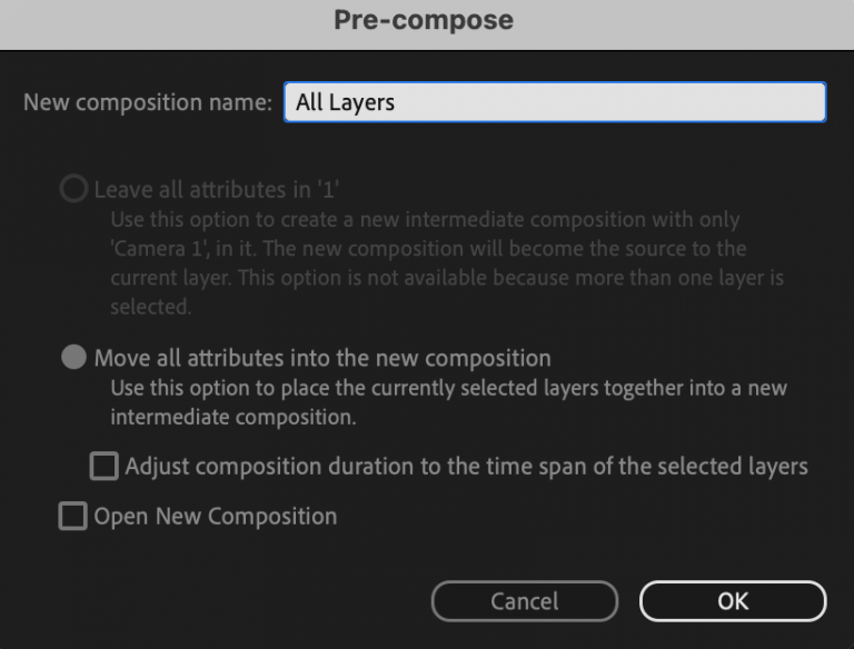 How to Merge Layers in After Effects | aejuice.com