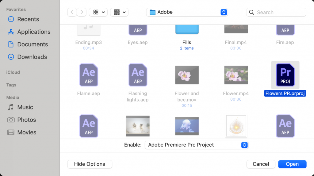 How to Transfer Files from Premiere Pro to After Effects | aejuice.com