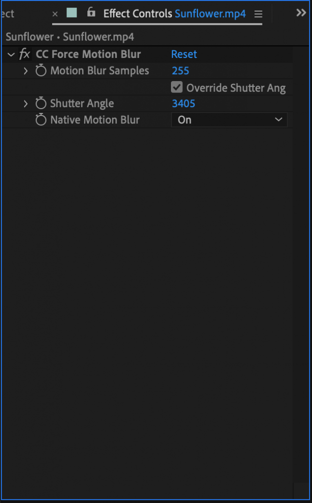 How to Adjust Motion Blur in After Effects | aejuice.com