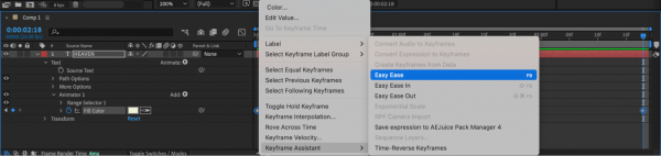 How to Make Text Change Color in After Effects | aejuice.com