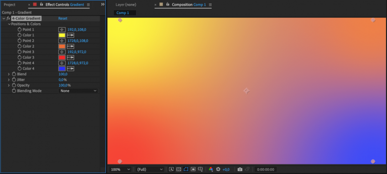 How to Make Gradient in After Effects | aejuice.com