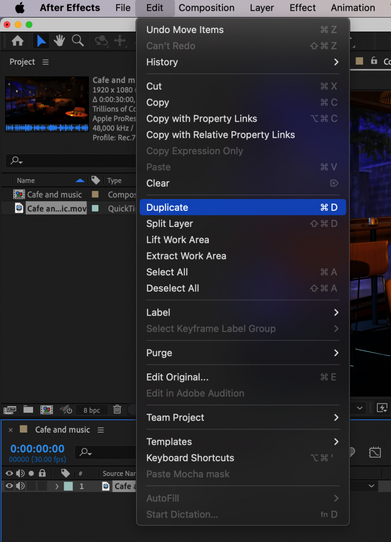 How To Split Audio From Video in After Effects | aejuice.com