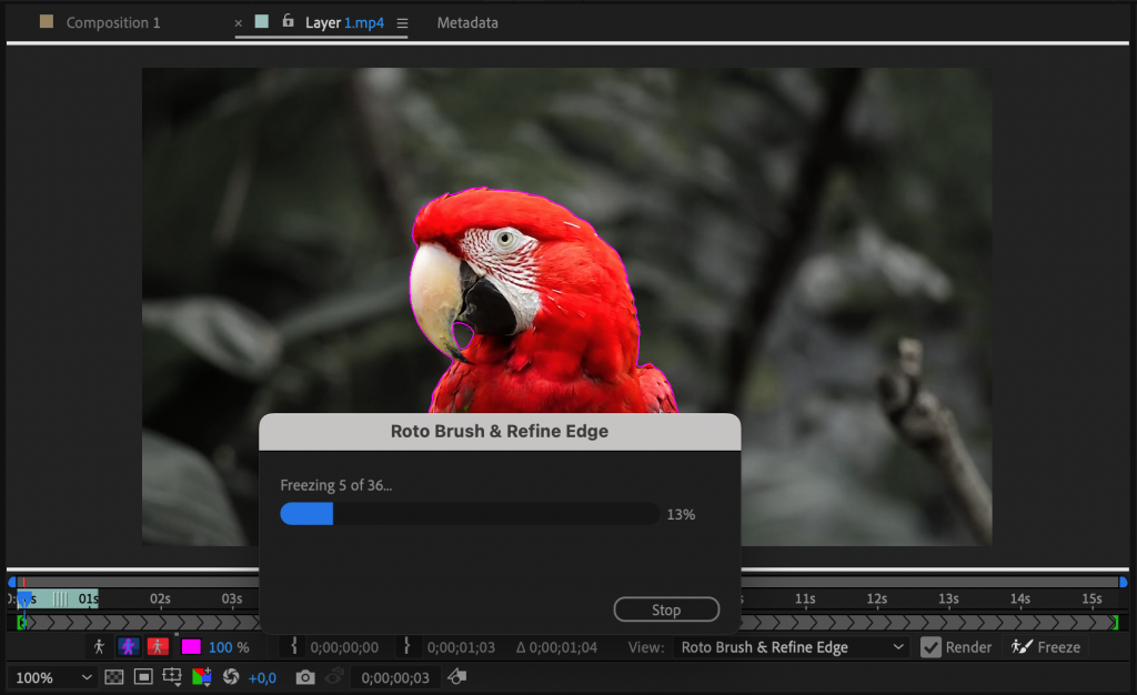 How to Use the Roto Brush Tool in After Effects | aejuice.com