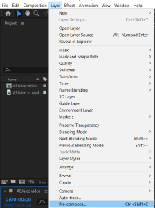 How to change timelines in After Effects | aejuice.com