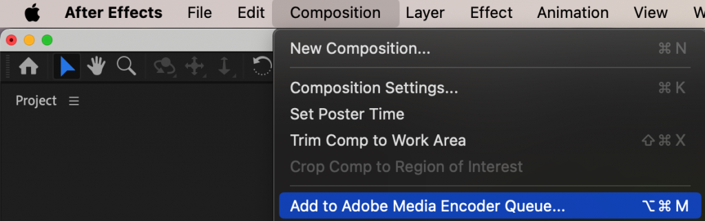 How to Export Video from After Effects with Adobe Media Encoder ...