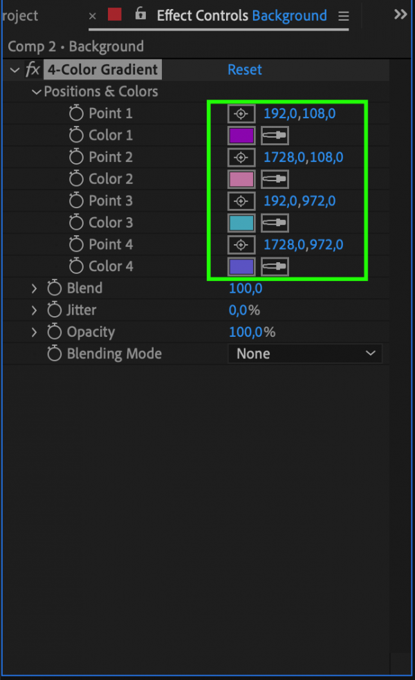How to create animated background in After Effects | aejuice.com