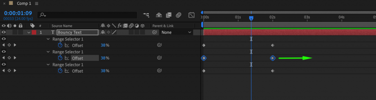 How to Make Text Bounce in After Effects | aejuice.com