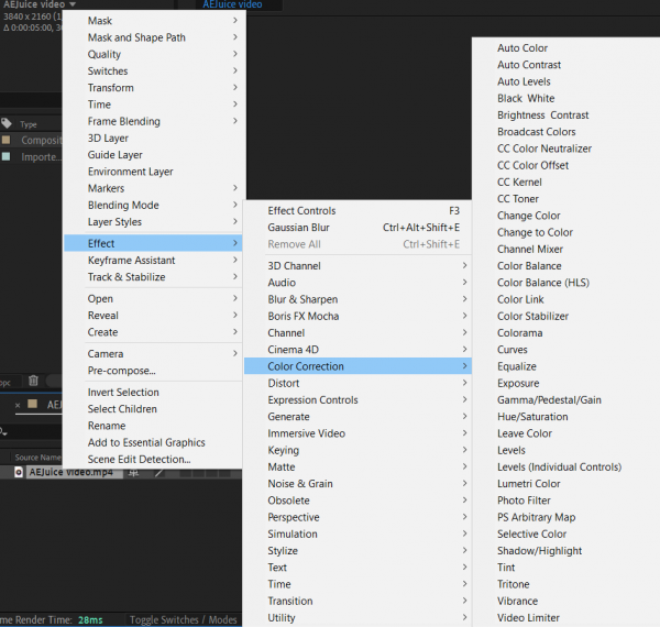 How to add feather in After Effects | aejuice.com
