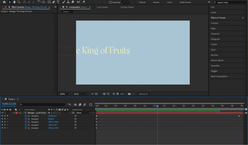 How to Animate Titles in After Effects | aejuice.com