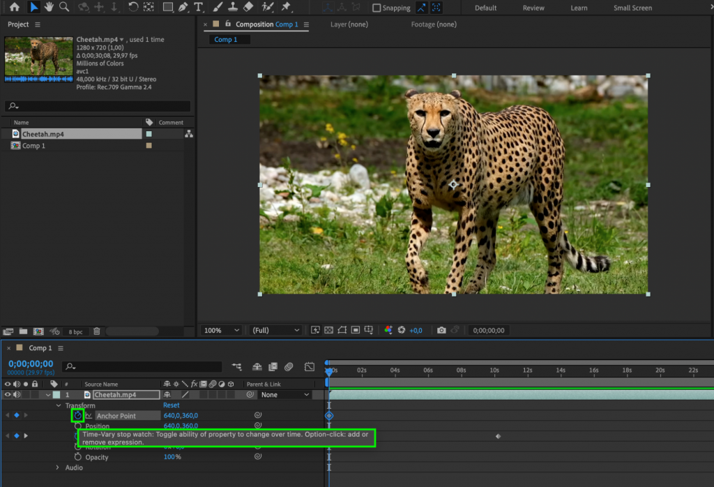How to Animate Zoom in After Effects | aejuice.com