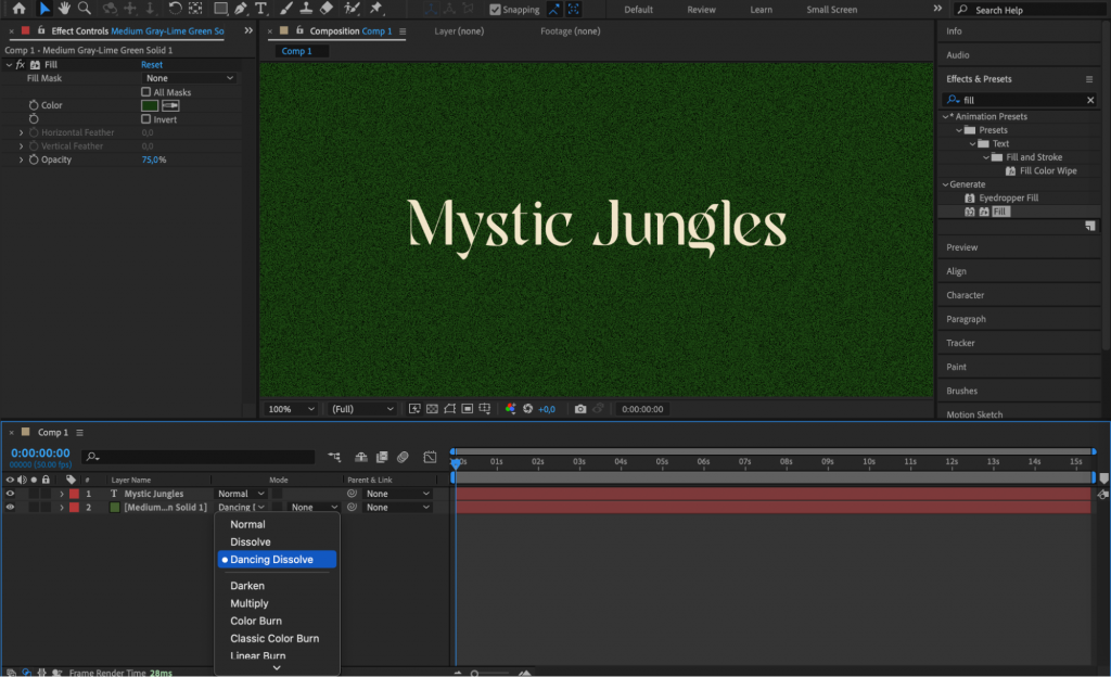 How to Change the Color of a Layer in After Effects | aejuice.com