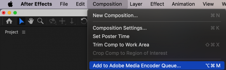 How to Render After Effects with Media Encoder | aejuice.com