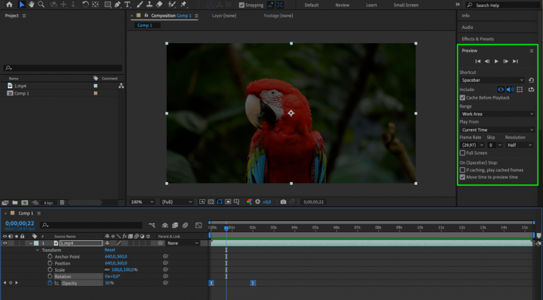 How to Create a Fade-In Effect in After Effects | aejuice.com