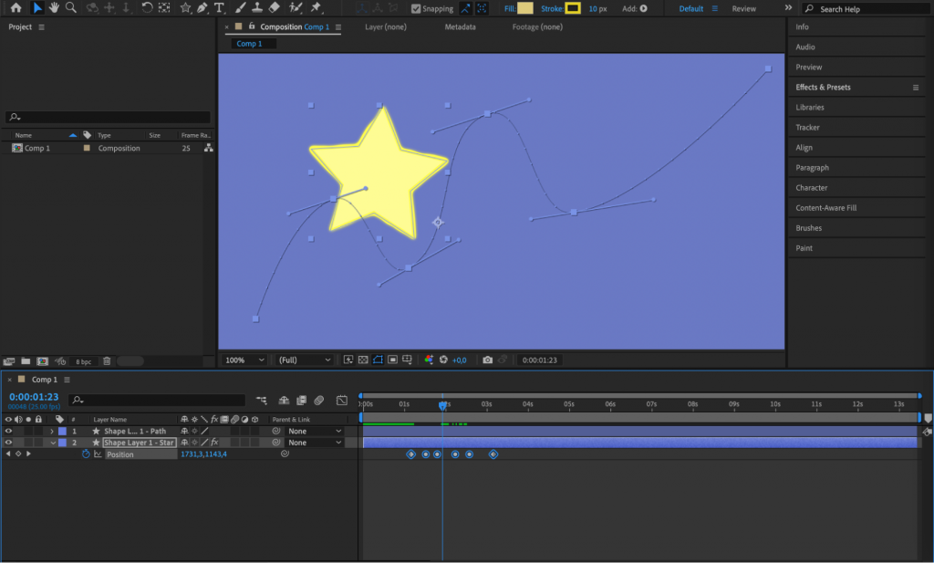 How to Make Object Follow Path in After Effects | aejuice.com
