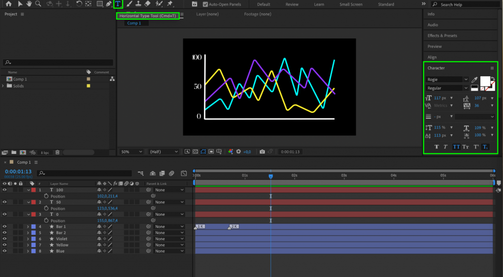 How to Make an Animated Graph in After Effects | aejuice.com